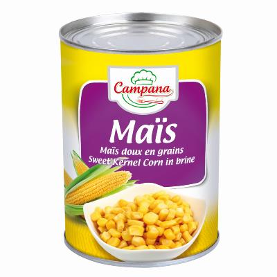 GROSSISTE ALIMENTAIRE EN MAÏS DOUX CAMPANA 1/2 BOITE - LA CENTRALE DU ...